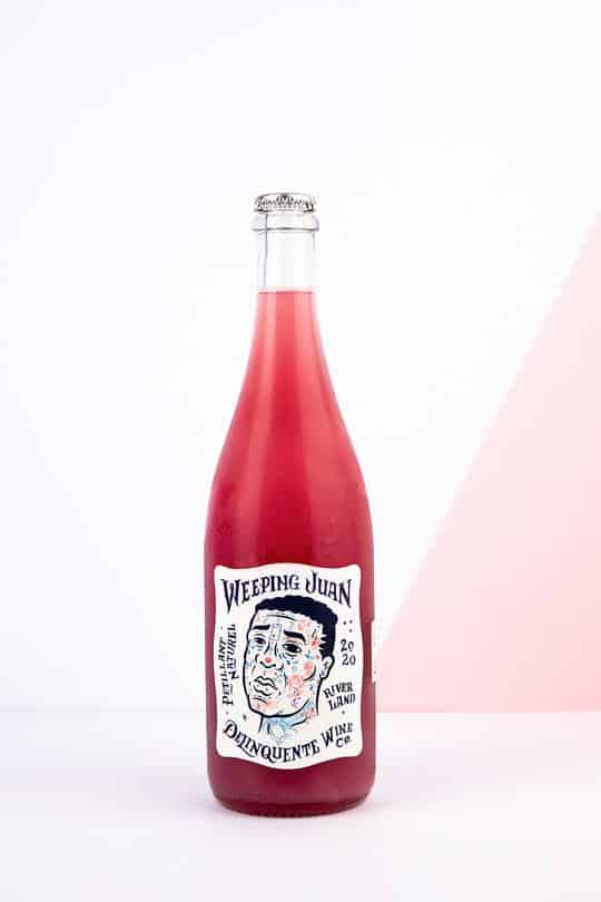 Delinquente "Weeping Juan" Pink Pet Nat - Fine-O-Wine ( Organic Wines I ...