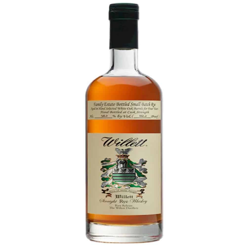 WILLETT FAMILY ESTATE BOTTLED RYE (Cask Strength) – Fine-O-Wine ...